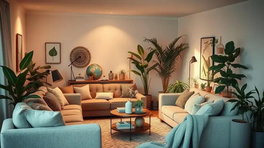 Designing a calming living space to enhance your well-being